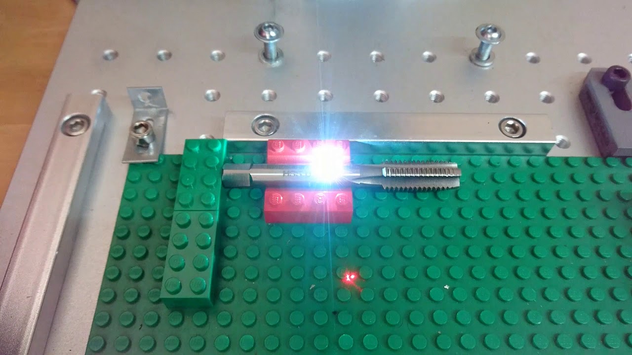 Laser Marking HSS Tap - YouTube
