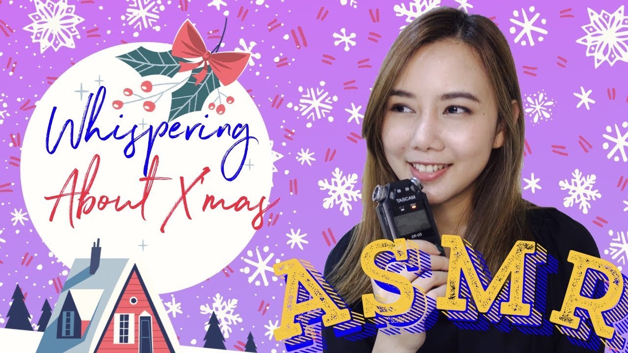 🎧ASMR Whispering - Talking about Christmas experience - YouTube