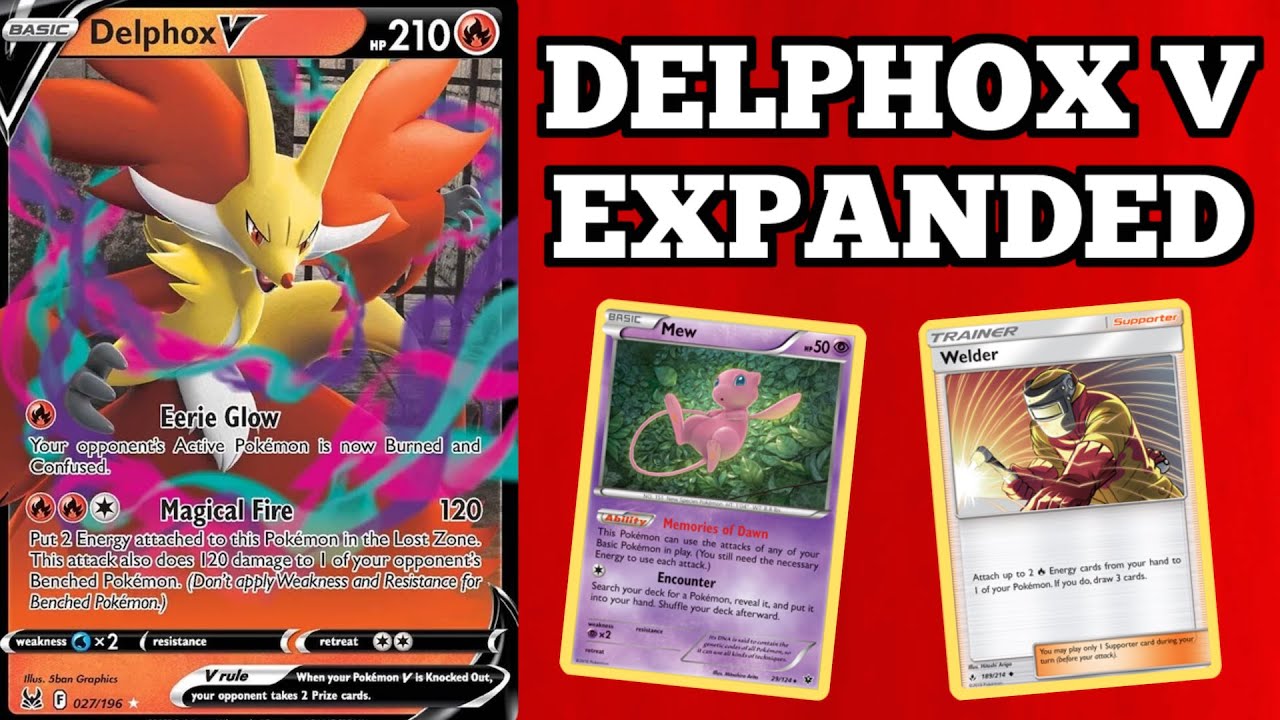 Pokemon Delphox Card
