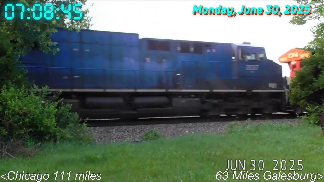 6/30/25 BNSF Mendota Sub Trains w/ GECX Tier 4, Hybrid K5LA, Fakebonnet ...