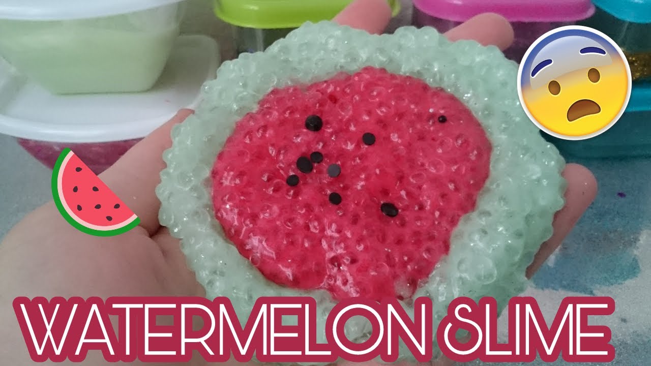 WATERMELON SLIME 🍉 - YouTube