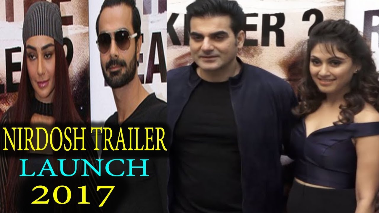 Movie Nirdosh Trailer Launch 2017 | Arbaaz Khan, Manjari Phadnis - YouTube