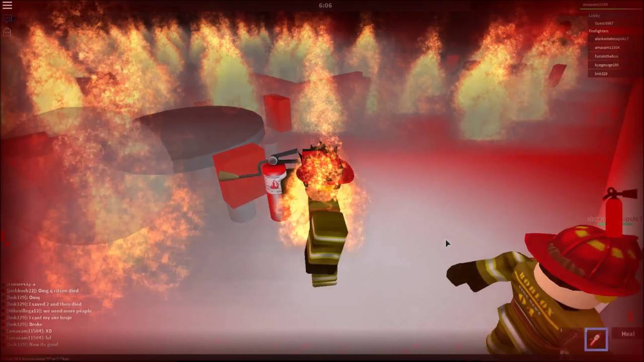 Being FireFighters-Roblox - YouTube