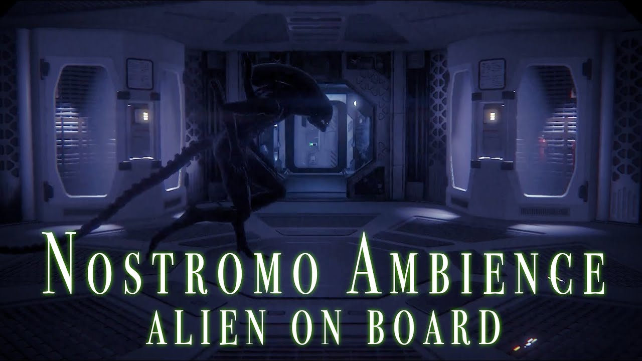 ALIEN - Nostromo Ambience | ROAMING ALIEN ON BOARD | Studying | Reading ...