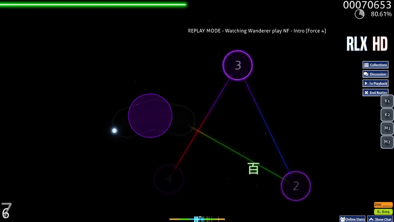 (osu!std) Intro 7.64* 83.95% RLXHD - YouTube