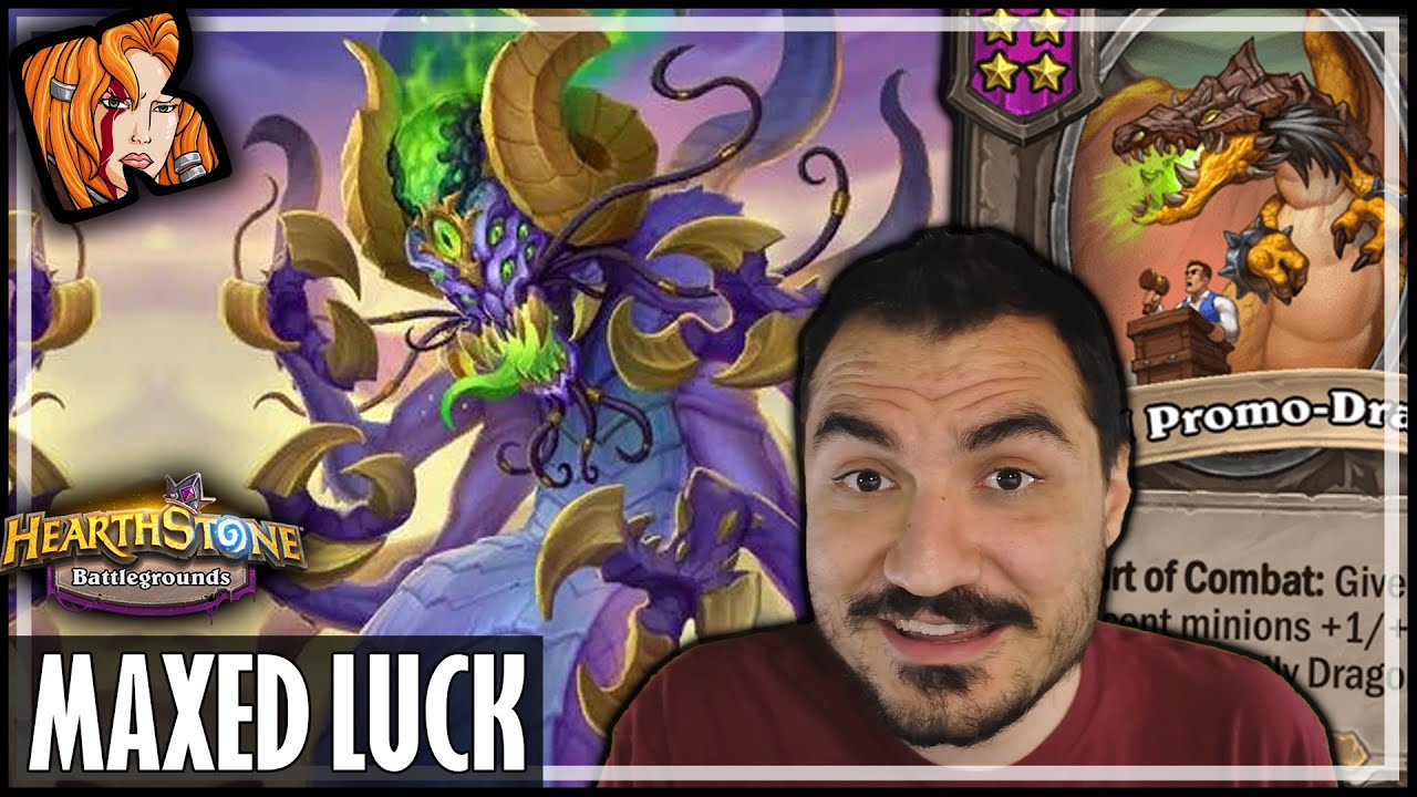 DRAGONS REQUIRE MAXED LUCK! - Hearthstone Battlegrounds - YouTube