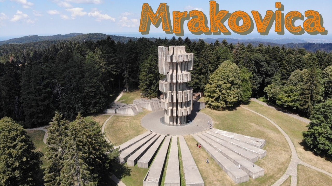 Jedan od najvećih spomenika u SFRJ. Mrakovica, Kozara - YouTube