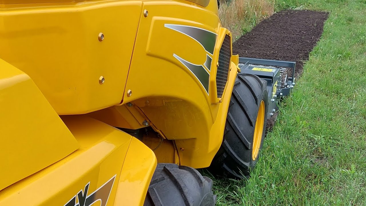 Ładowarka NEX N100 z glebogryzarką separacyjną. @nexgroup1075 ...