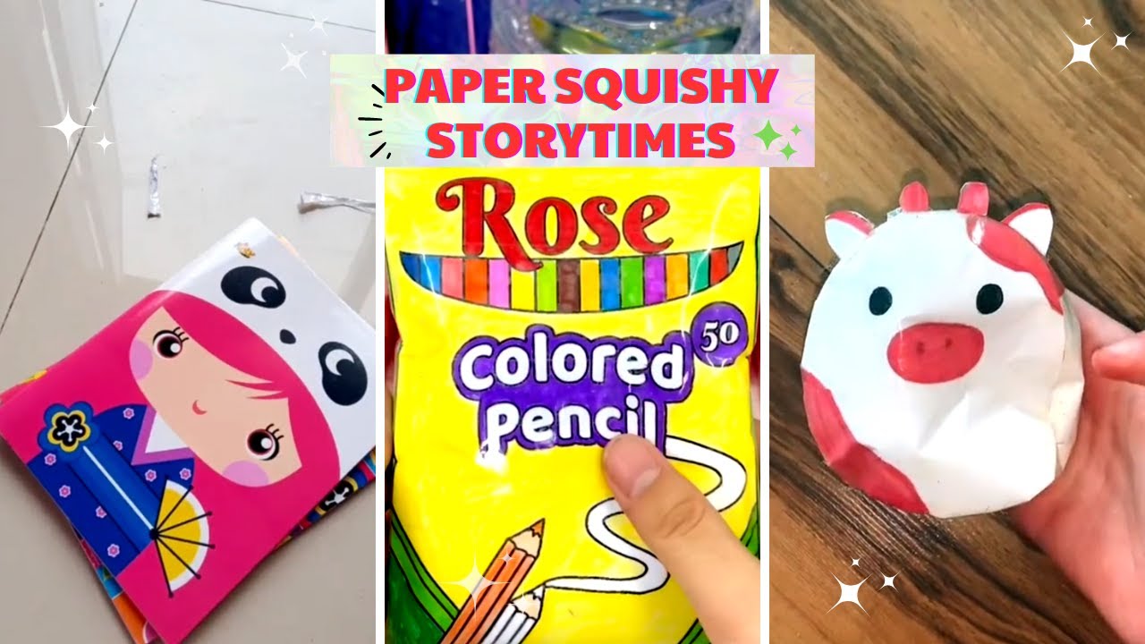 🛠🌈 Awesome Paper Squishy Compilation | (Storytime, Tutorial, ASRM and ...