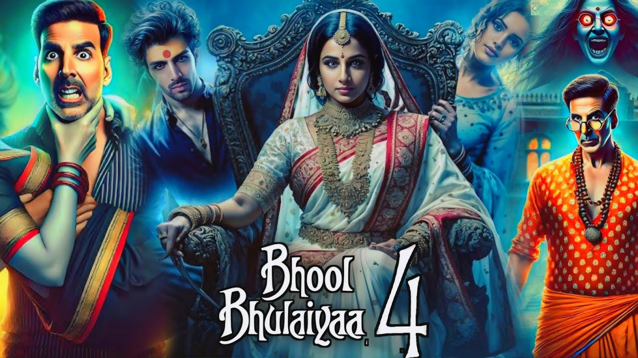 Bhool Bhulaiyaa 4 Full Movie | Kartik Aaryan | Akshay Kumar | Vidya ...