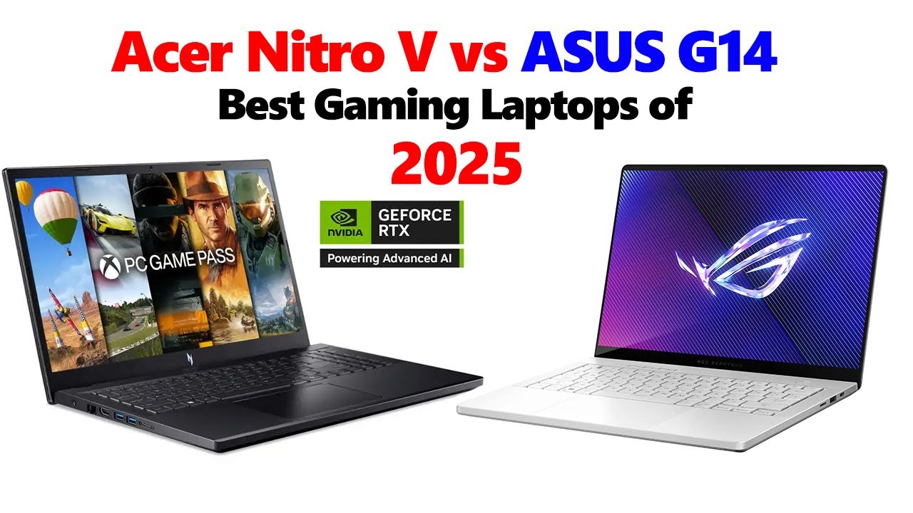 Acer Nitro V vs ASUS ROG Zephyrus G14: Best Gaming Laptops of 2025 ...