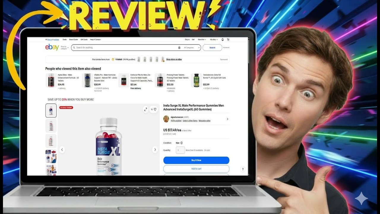 Insta Surge XL Gummies Review: Ingredients, Flavor, Price & What to ...