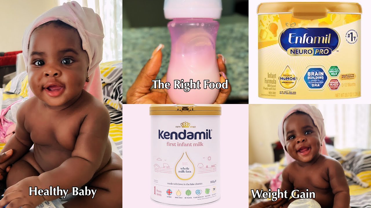 How To Prepare Formula for 4 and 6 Months Old baby food for weight gain ...