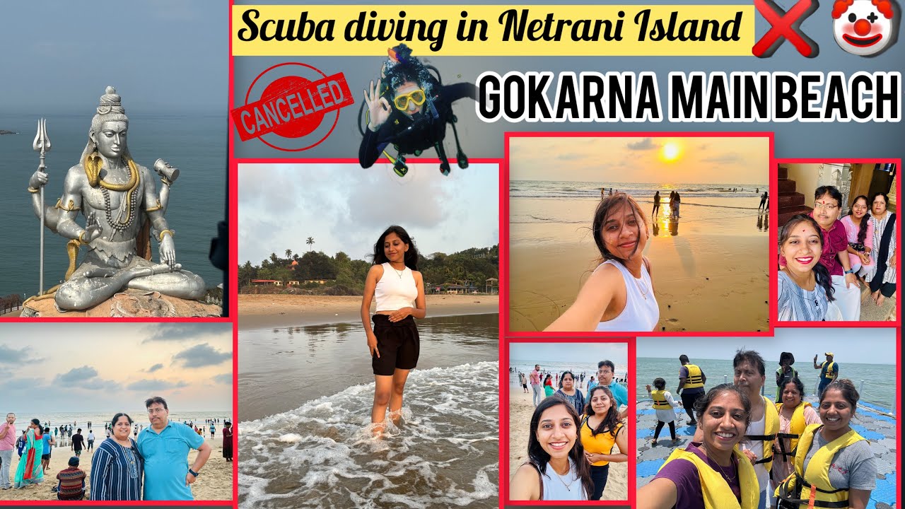||Sucba diving got cancelled|Netrani Island|Gokarna main ...