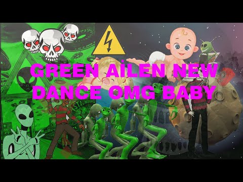 YENİ RENKLİ YEŞİL UZAYLI DANSI YENİ ŞARKISIYLA AKIM   DAME TU COSİTA #dametucosita #greenalien 1