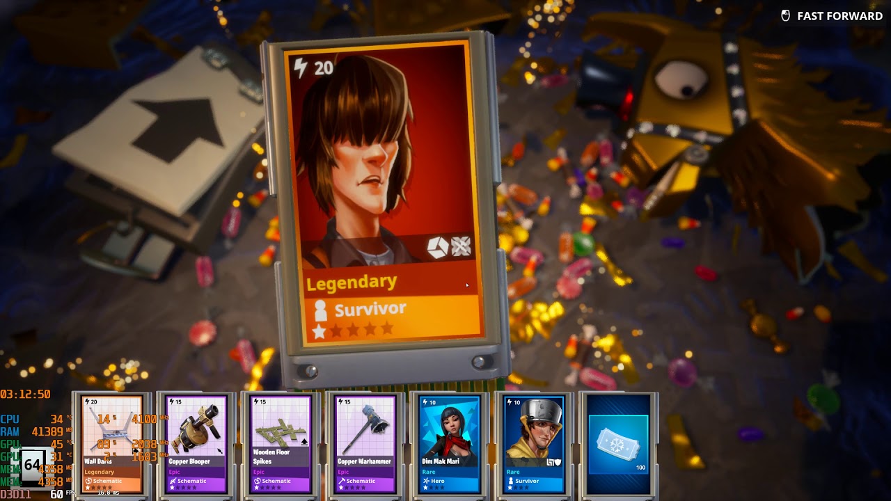 Fortnite legendary edition loot boxes opening - YouTube
