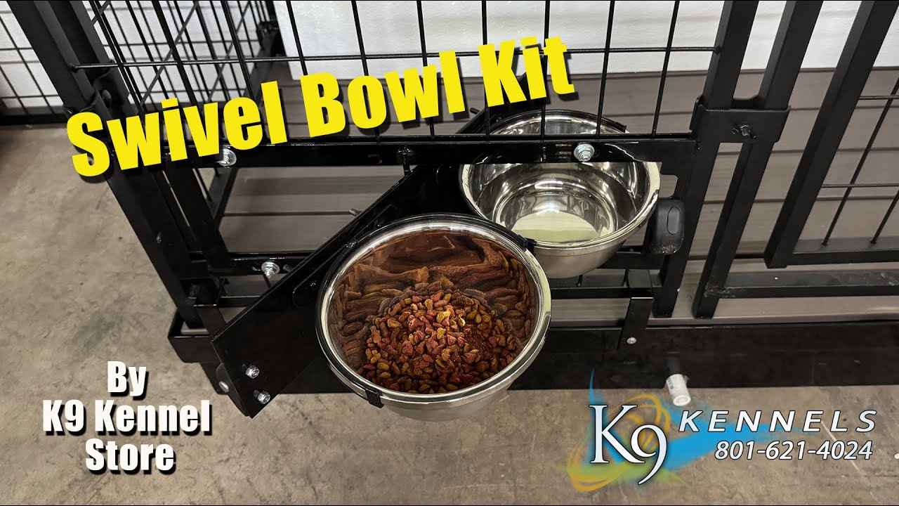 Revolutionize Mealtime: The Magic of K9 Kennel Store's Swivel Bowl ...