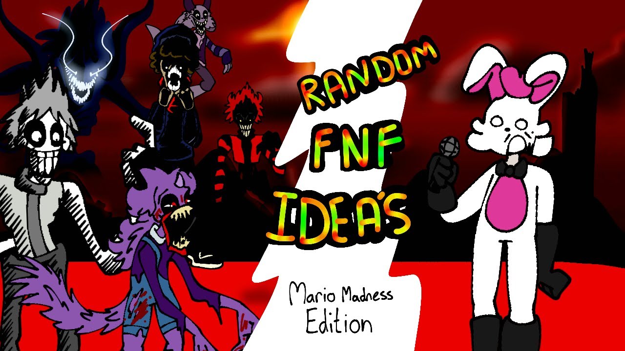 Friday Night Funkin Ideas Mario Madness Edition - YouTube