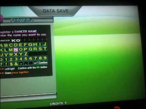 DDR X2 Arcade: interface and song wheel scroll-though - YouTube