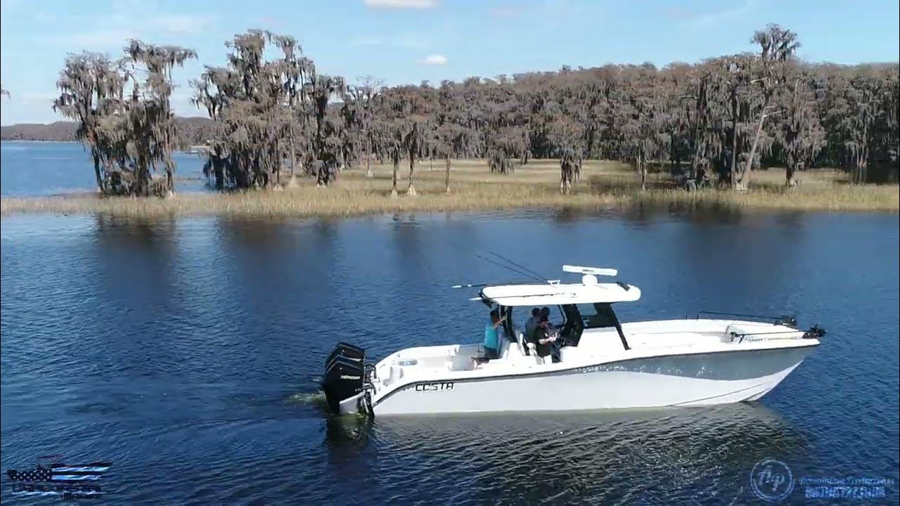 Watch This 2023 Costa Custom Boats 34SV powered by quad Mercury V8 300's - YouTube