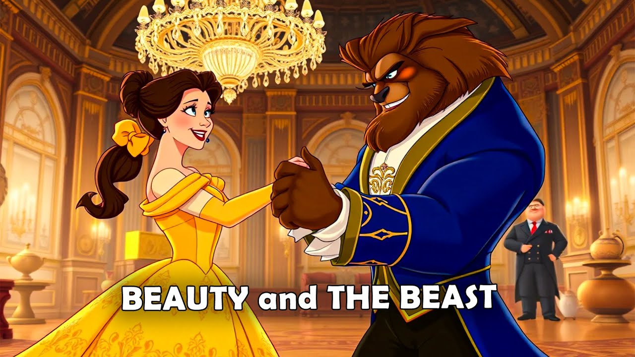 🌹 Beauty and the Beast | Classic Fairy Tale | Bedtime Story for Kids 🛌 ...