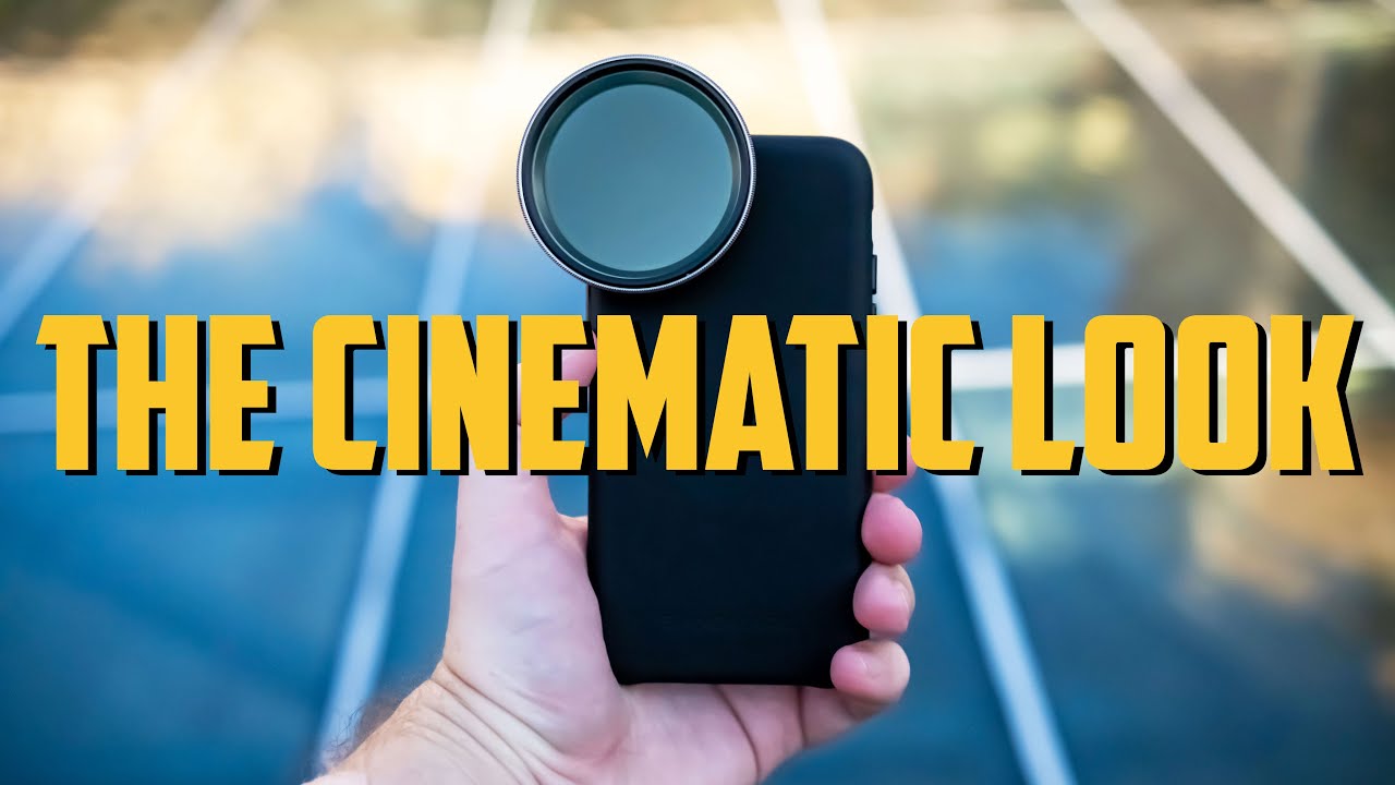 How To Make Your iPhone Footage Cinematic: Sandmarc Variable Nd Motion ...