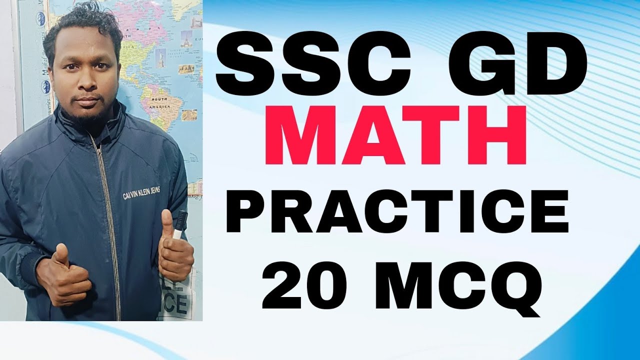 SSC GD MATH PRACTICE SET PREVIOUS YEAR PAPER 2024 - YouTube