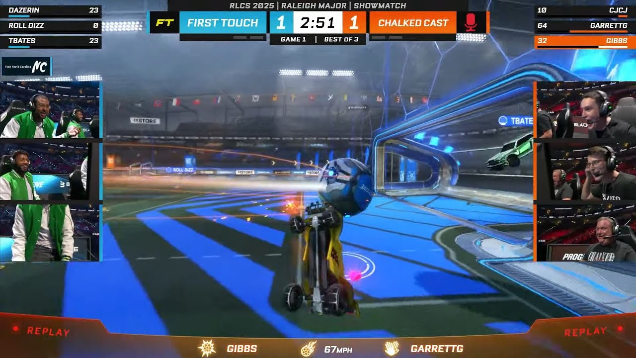 I Clipped on Tbates at the RLCS Raleigh Major! - YouTube