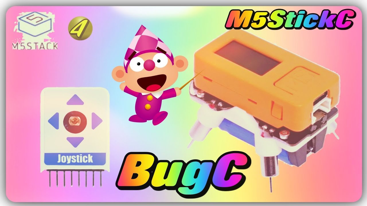 M5Stack - M5StickC und der BugC-Hut (BugC-Hat) - YouTube