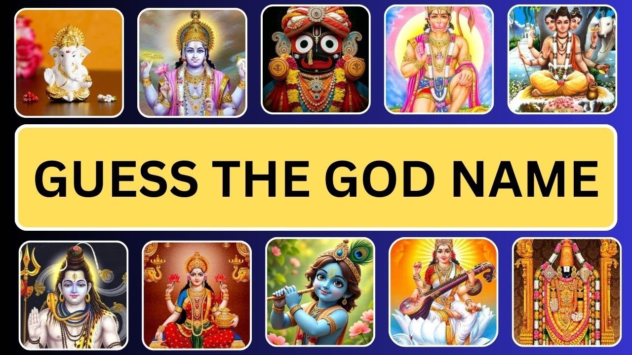 Guess the God Name | Fun Quiz for Kids | Educational Video on Hindu ...