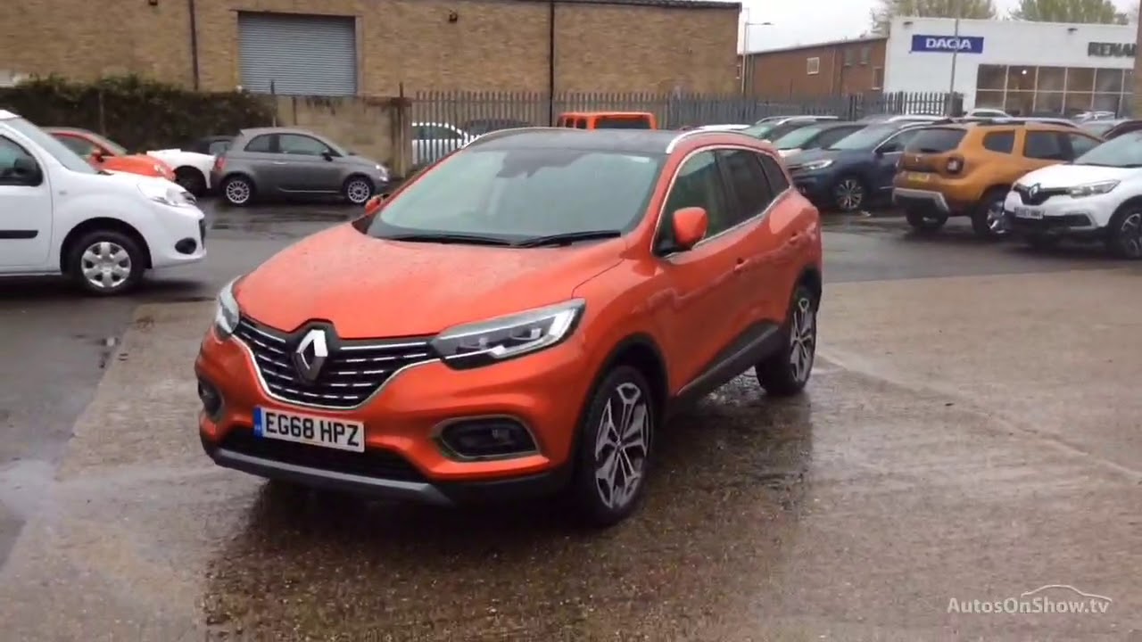 RENAULT KADJAR GT LINE TCE RED 2019 - YouTube