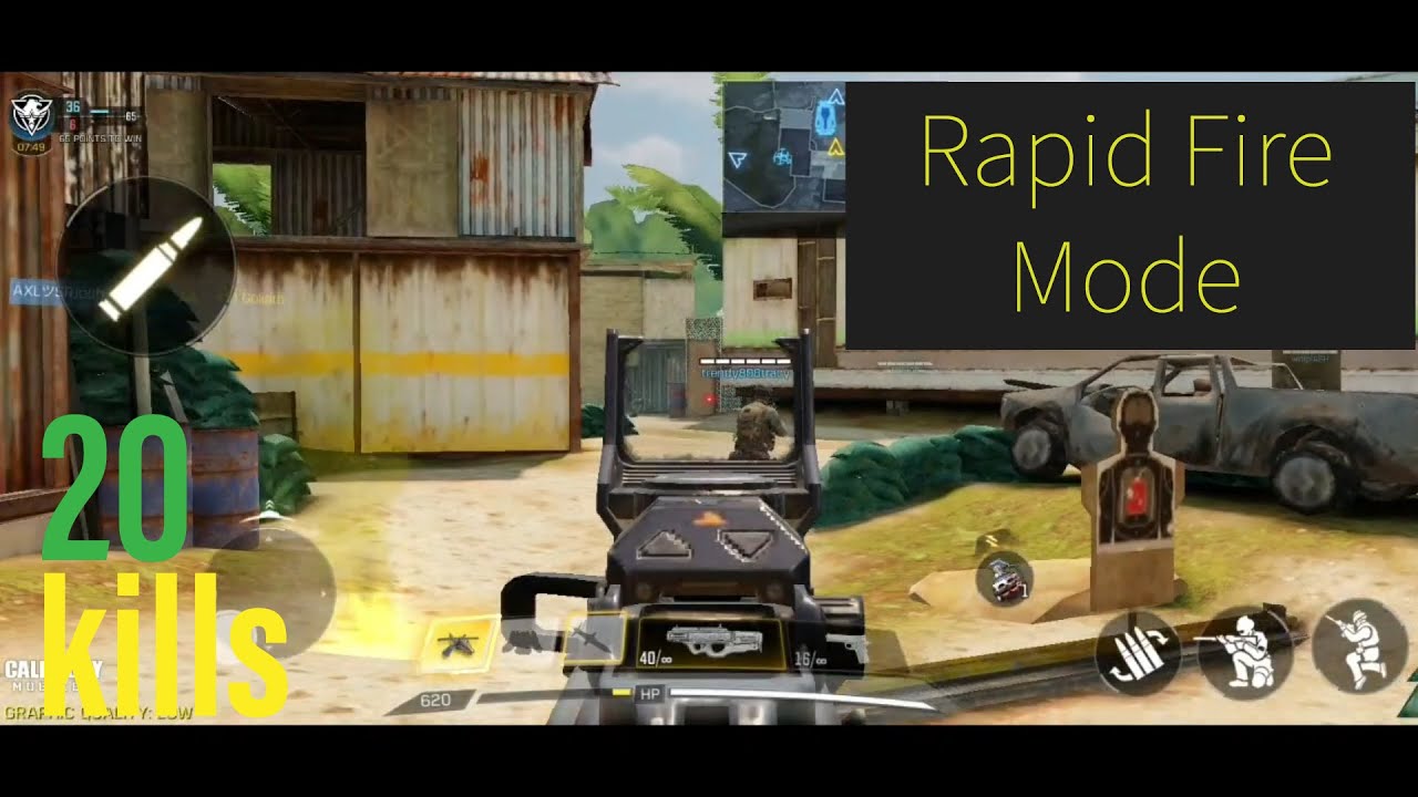 Rapid Fire mode gameplay[COD Mobile]! - YouTube
