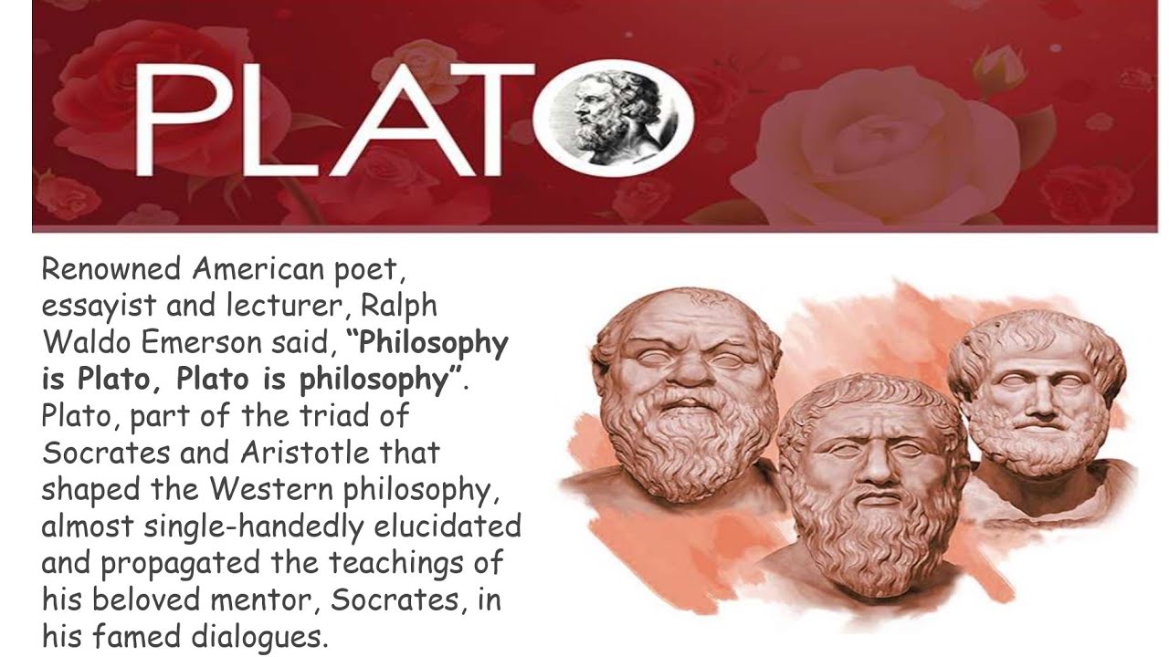Greek Philosopher Plato Detailed Description Part 1 - YouTube