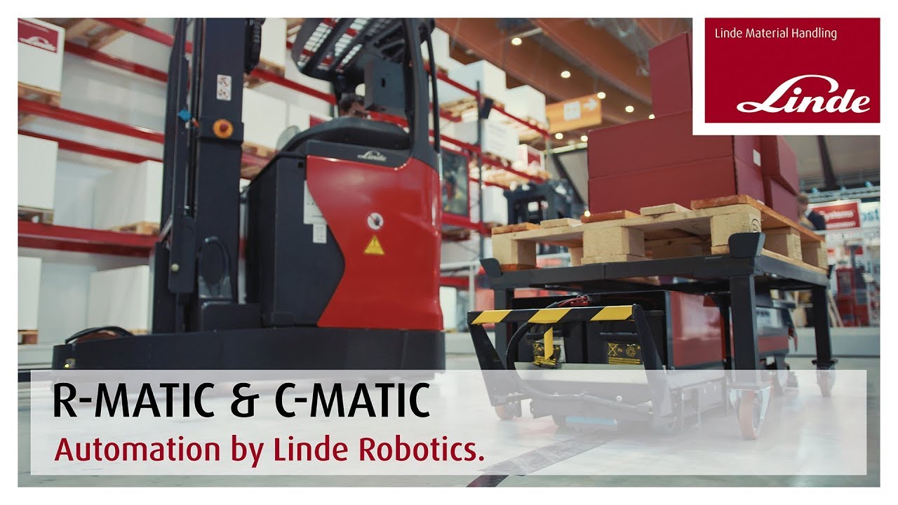 Linde R-MATIC & C-MATIC – Automation by Linde Robotics - YouTube