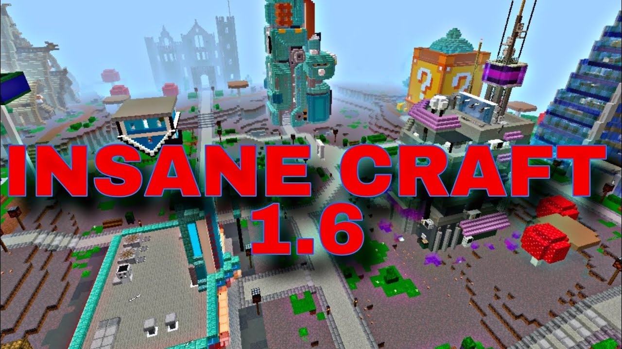 Insane craft 1.6 Showcase - YouTube