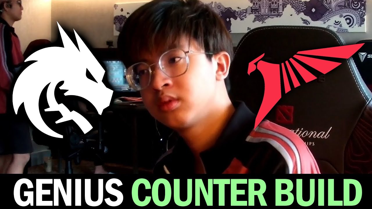 SPIRIT vs TALON - Genius Counter Build on the International 2022 - YouTube
