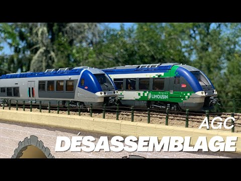Désassemblage AGC LS Models 3 caisses en livrée Limousin