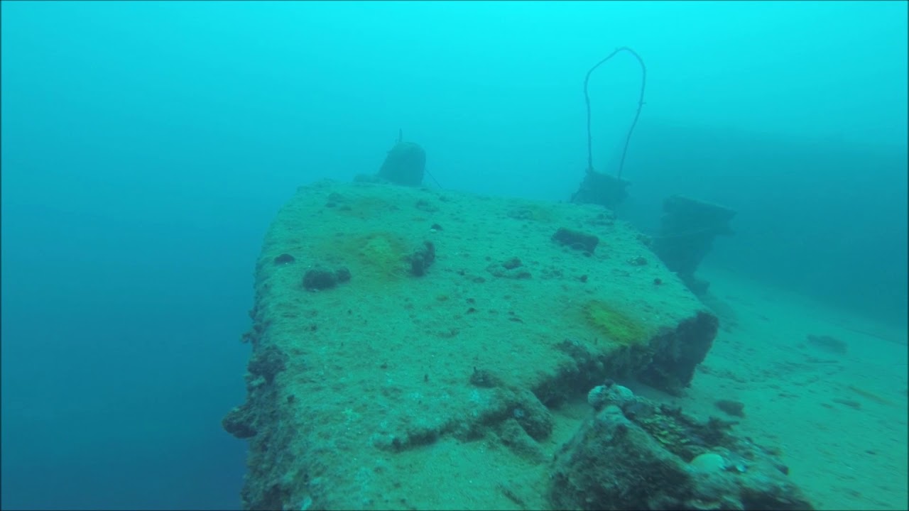 Scuba Diving Guam Shipwrecks - The American Tanker Dive 2 - YouTube