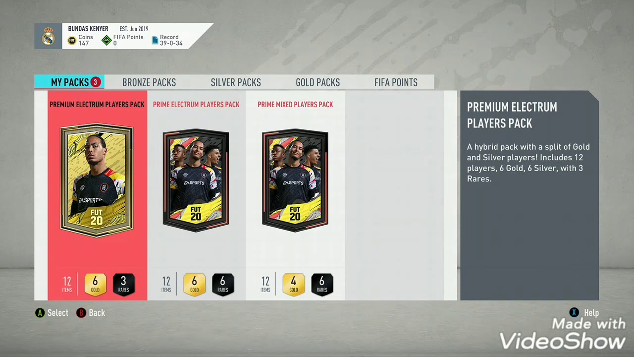 FIFA 20 pack opening(pack nyitogatás) - YouTube