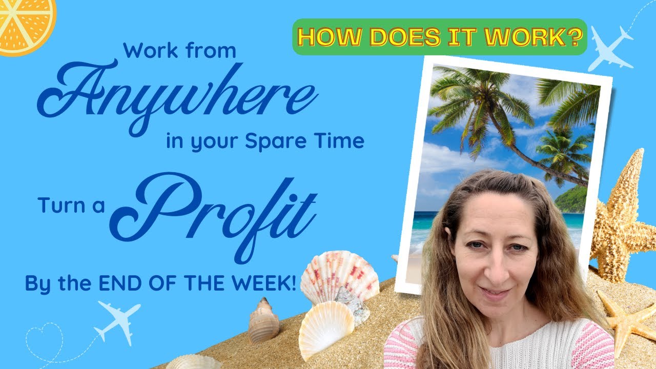 Work from anywhere in your spare time - Turn a profit by the end of the ...