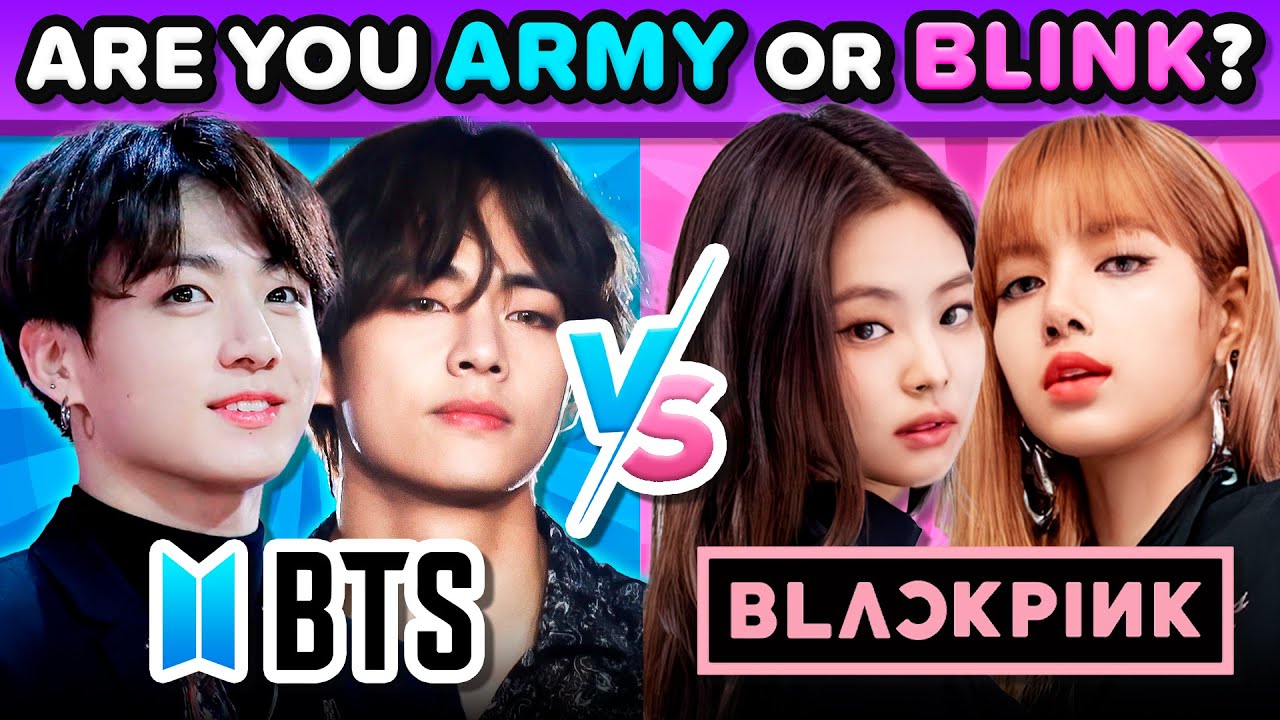 BLACKPINK vs BTS: Are You a BLINK or ARMY? 💙🤔🩷 K-POP QUIZ GAME - YouTube