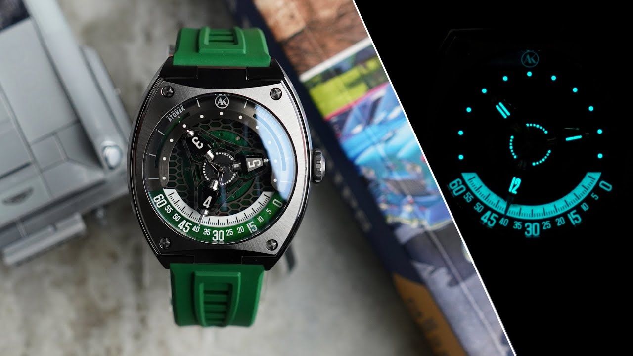 Most Wearable Wandering Hour Watch? | Atowak Tarantula Wandering Hour ...