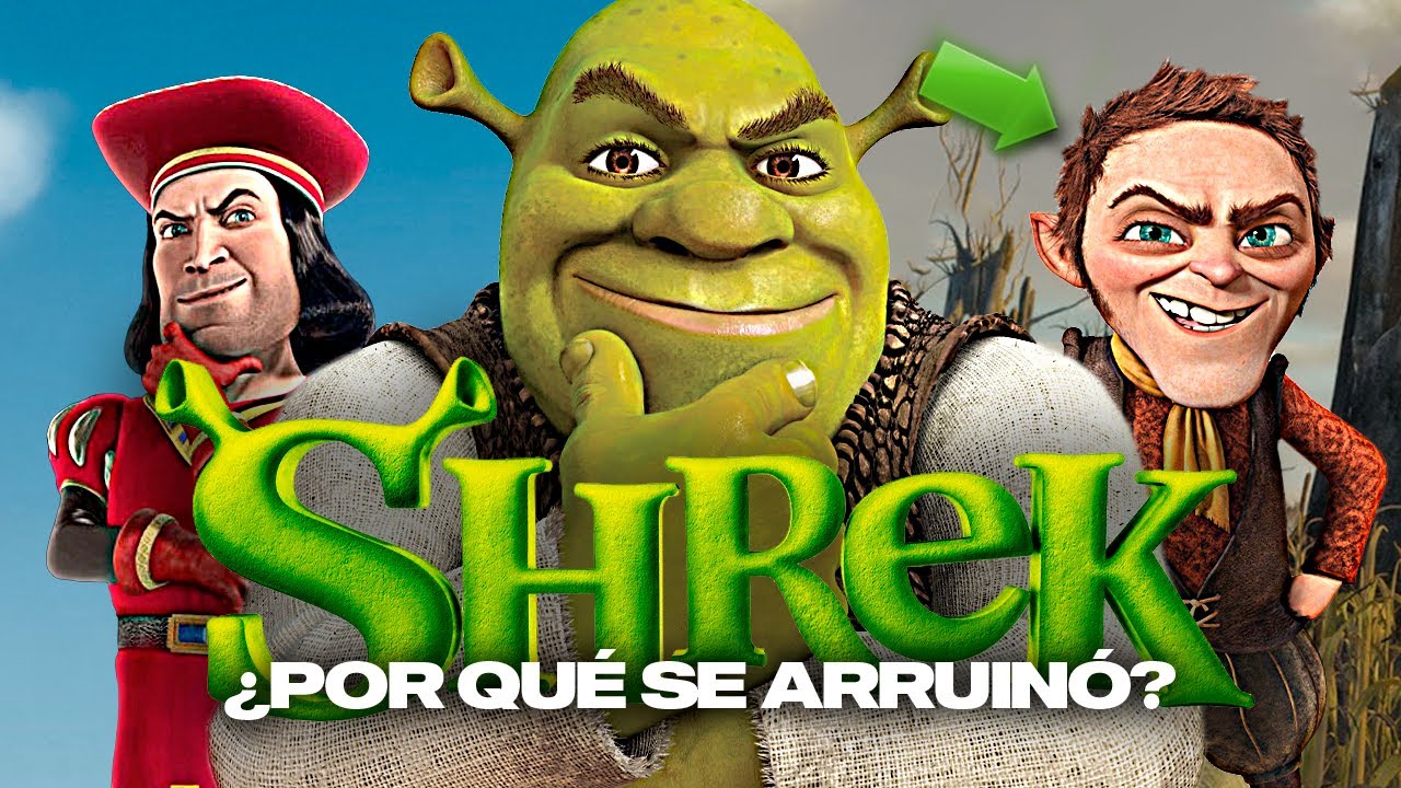 La evolución de SHREK, la saga que eligió MORIR CON ÉXITO - YouTube