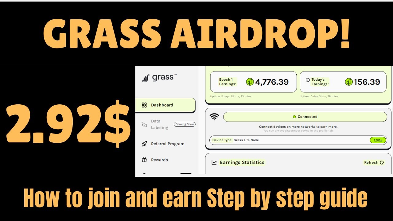 How to join Grass Airdrop step by step guide | grass airdrop season 2 ...