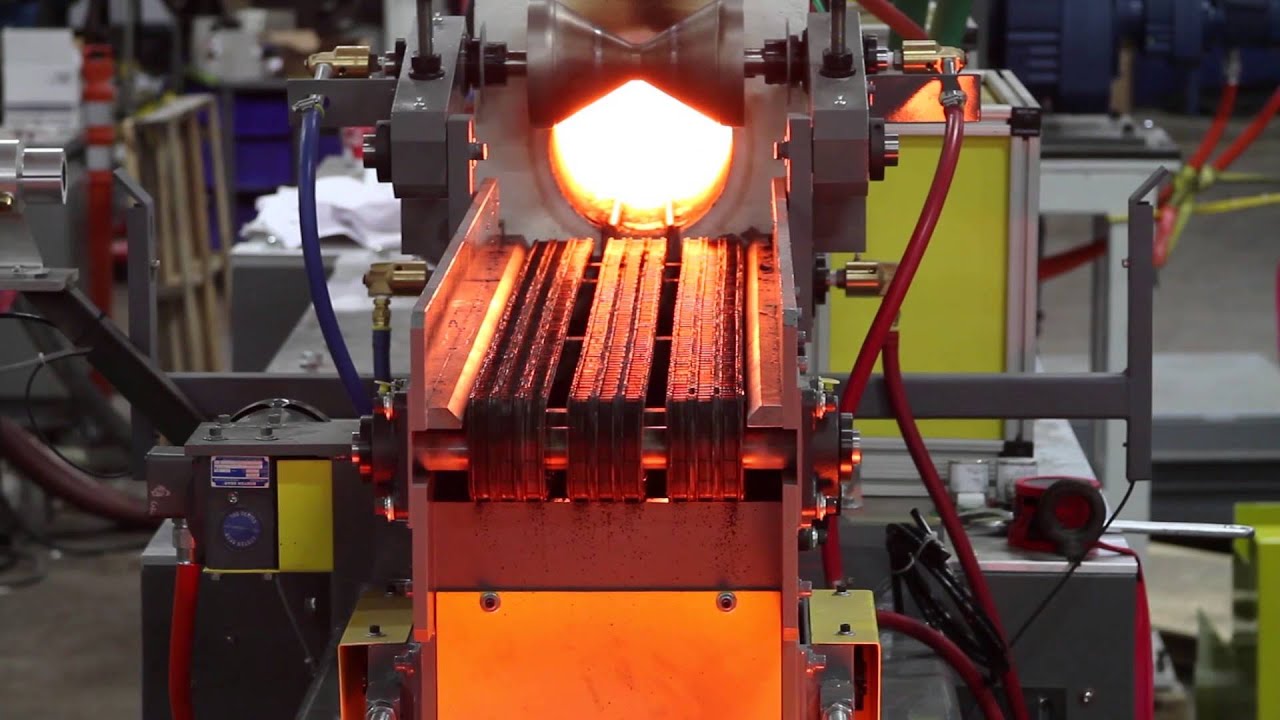 Inductoforge® Large Billet Heating System - YouTube