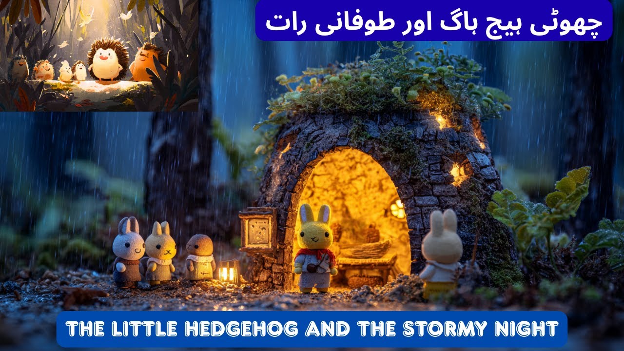 The Little Hedgehog and the Stormy Night | the adventures of sonic the ...