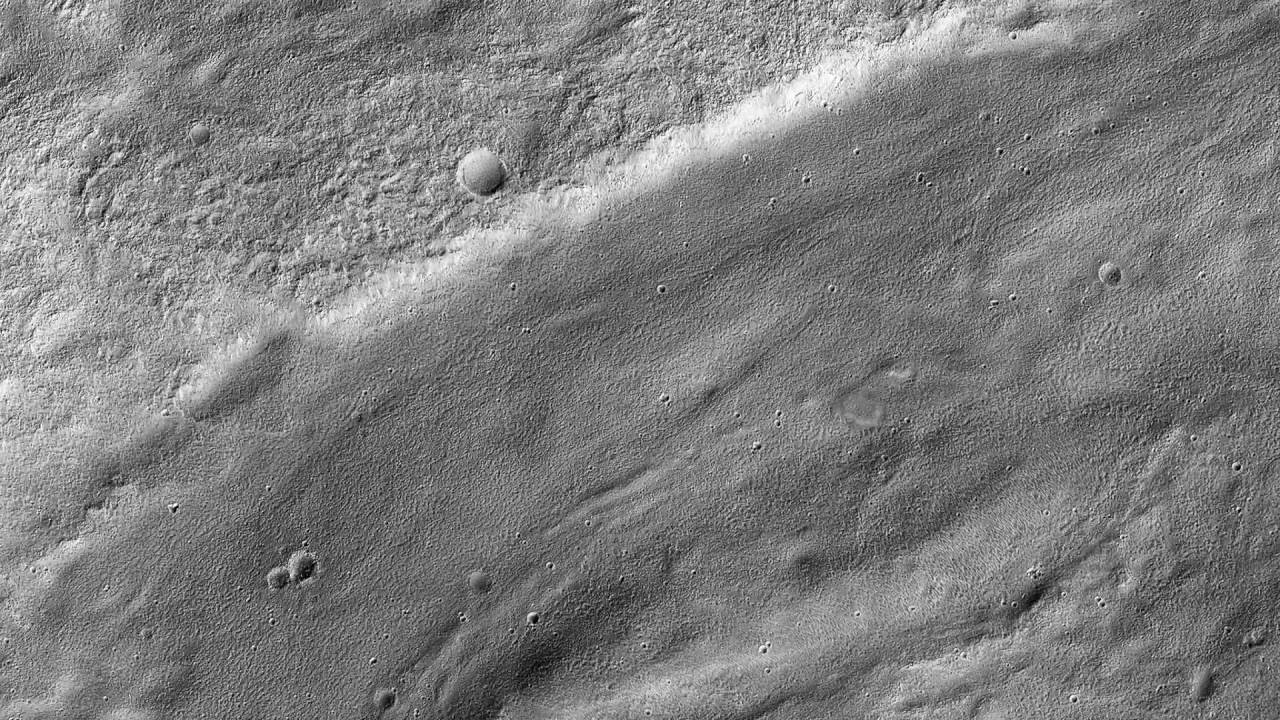 Mars: A Meandering Channel on Hellas Rim - YouTube