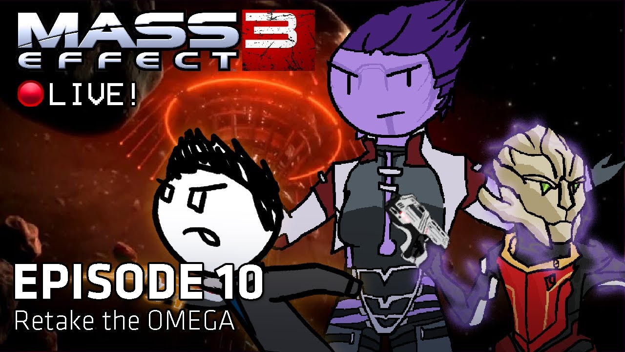 🔴 Retake the Omega - MASS EFFECT 3 EP.10 - YouTube