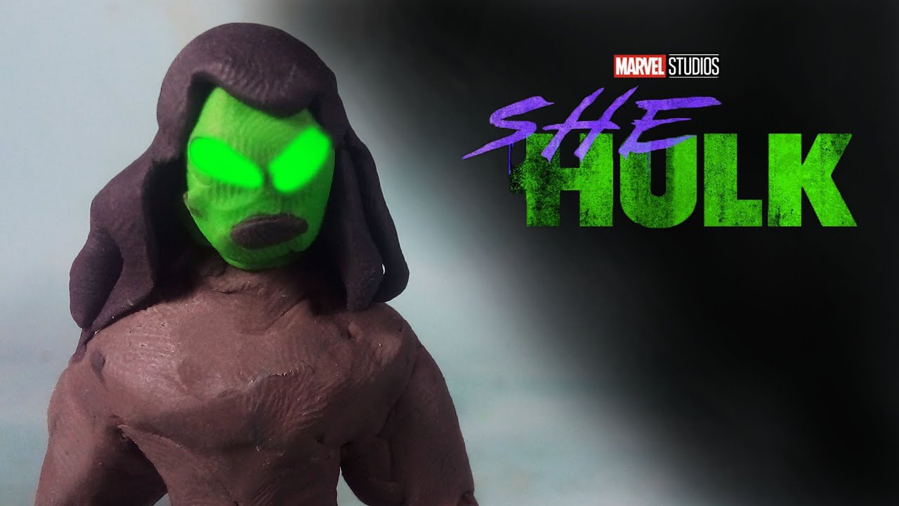 She Hulk Transformation Stop Motion Test - YouTube