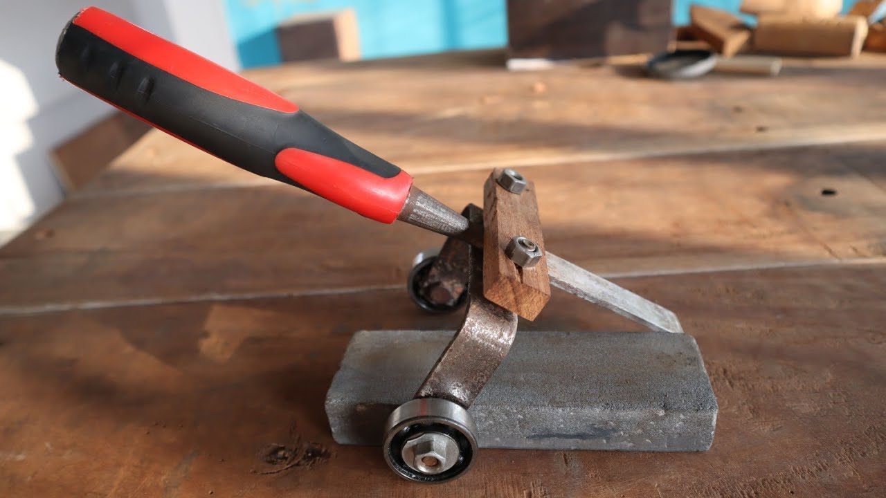 Make Your Own Chisel Sharpener || DIY - YouTube